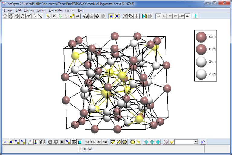 ToposPro » Searching for building units and the underlying net in the ...